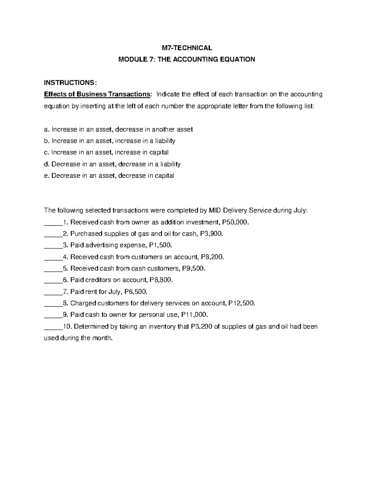 M7- Technical-Effects of Business Transactions on the Accounting ...