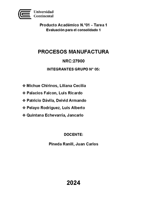 Guía Recurso innovador Abaqus - Procesos de Manufactura Procesos de Manufactura 2 Introducción ...
