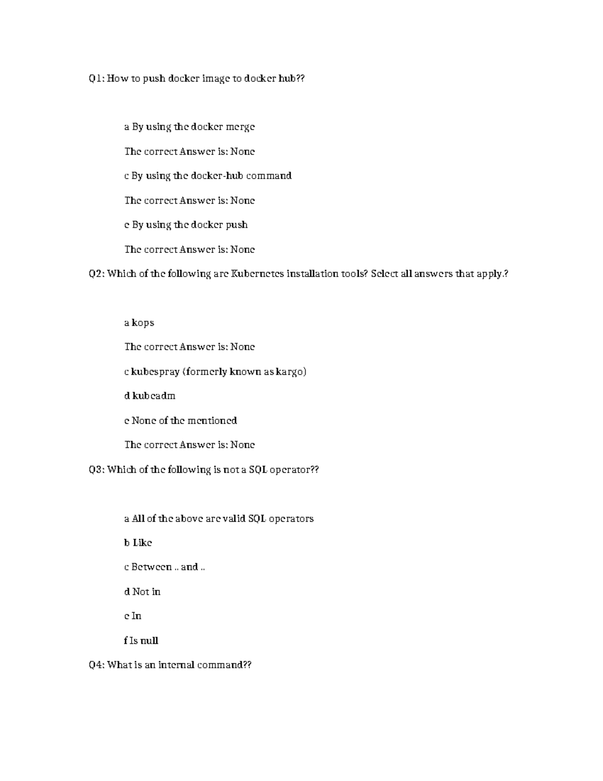 2 Module for BZXR - Concise. - Q1: How to push docker image to docker hub?? a By using the ...