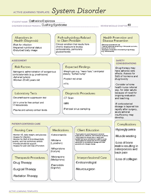 Myocardial Infarction (MI) System Disorder - ACTIVE LEARNING TEMPLATES ...