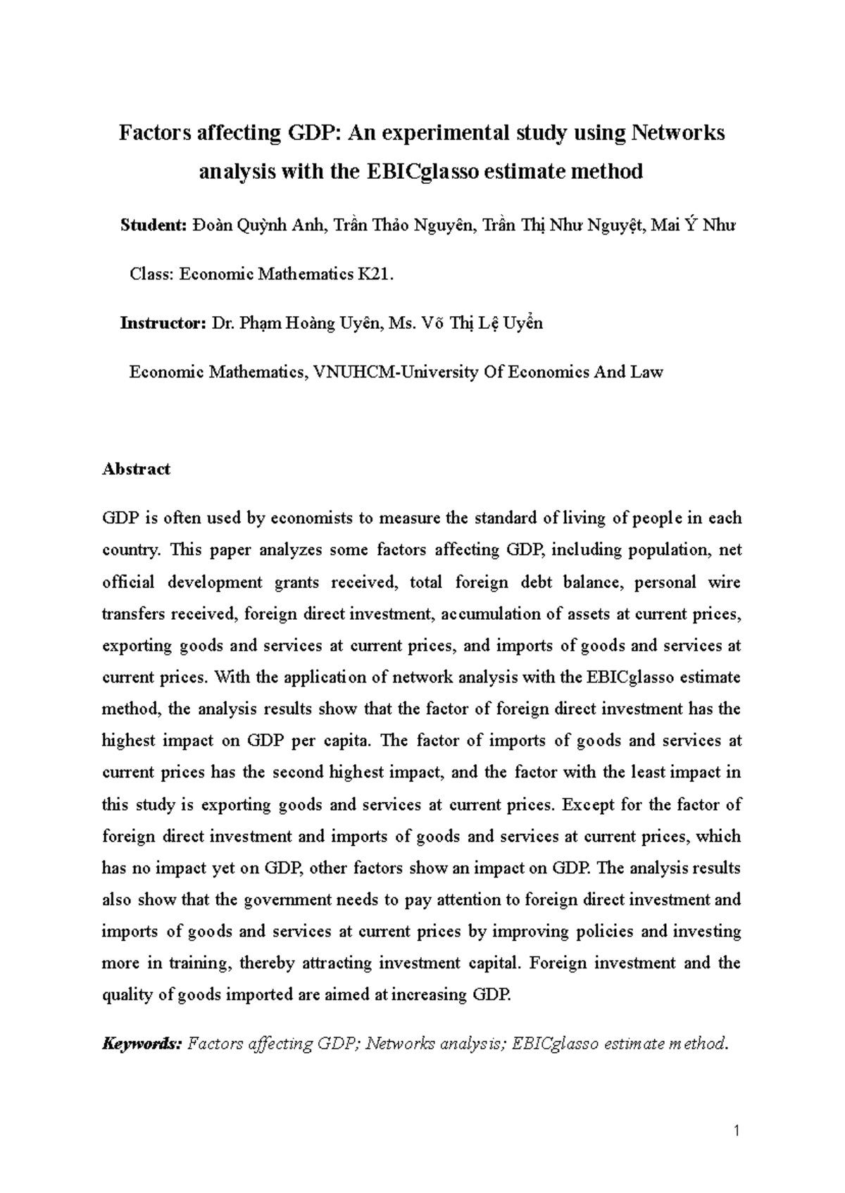 Factors-affecting-GDP - Studocu