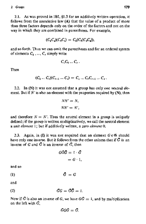Fundamentals of Mathematics, The Real Number System and Algebra-18 - 1 Construction of the ...