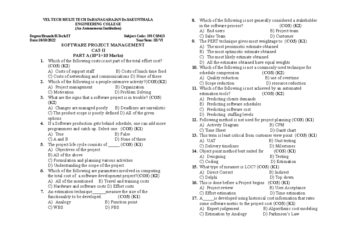 Lecture Notes for Human Computer Interaction - VEL TECH MULTI TECH Dr ...