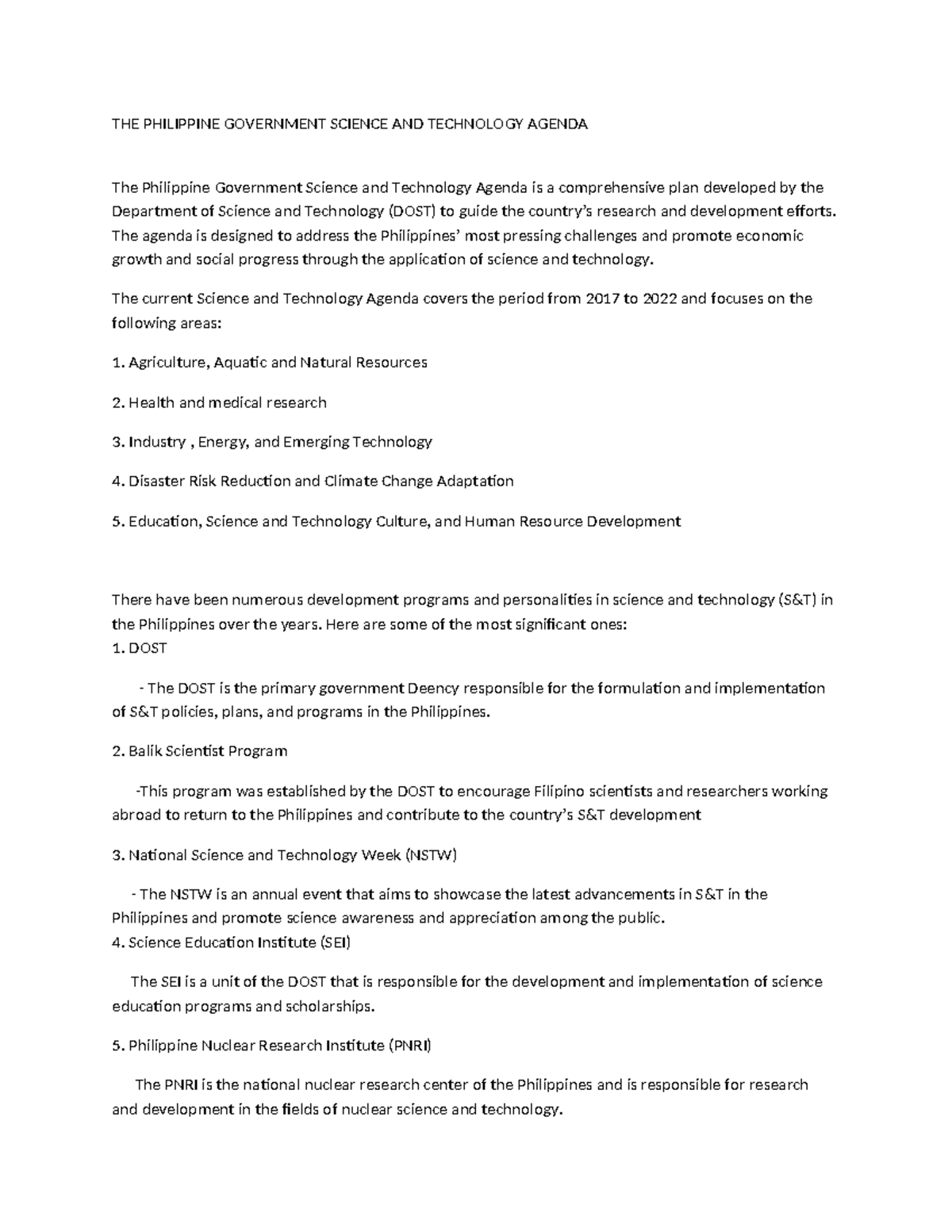 THE Philippine WPS Office - THE PHILIPPINE GOVERNMENT SCIENCE AND ...