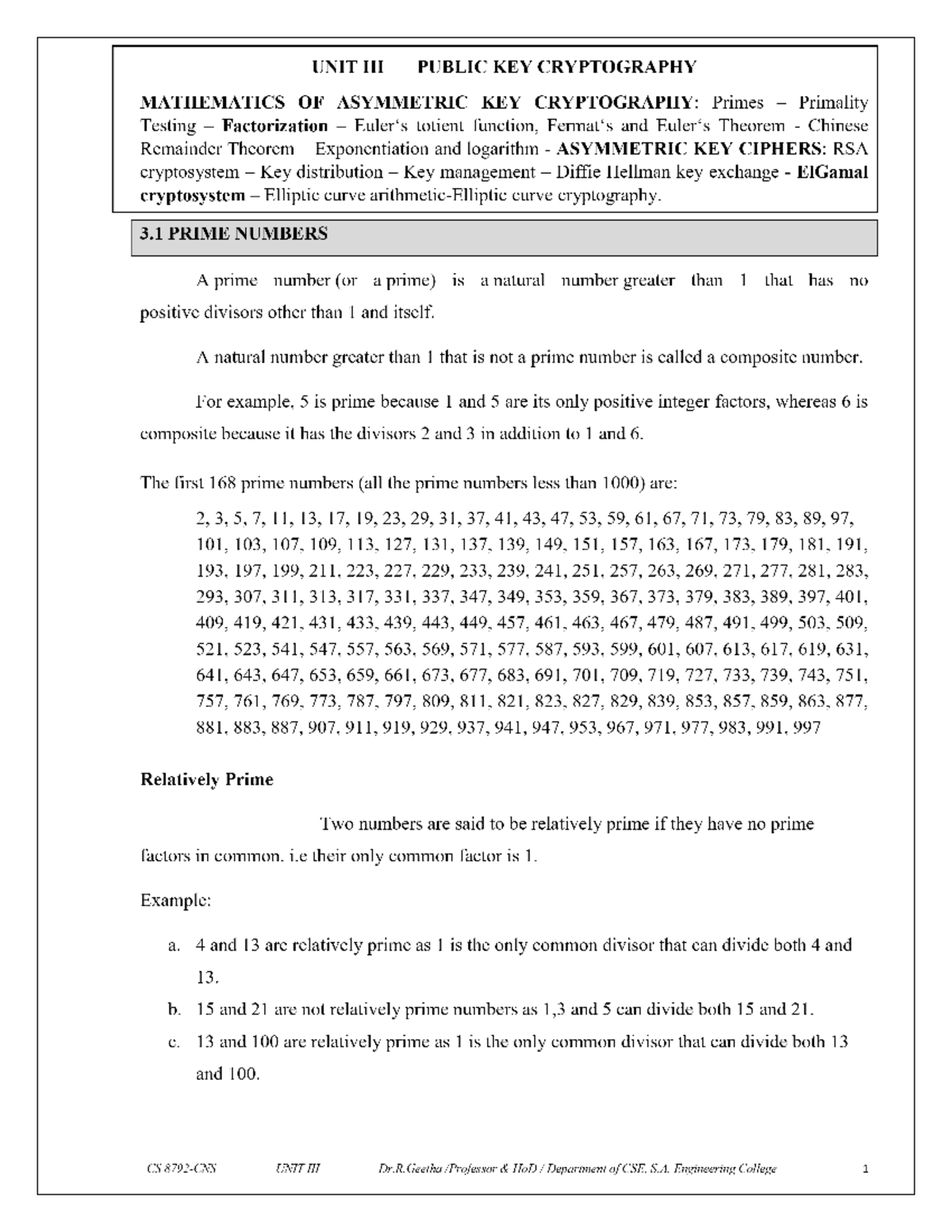 CNS Unit III notes-1 - Cns materials for practice - Cloud computing ...