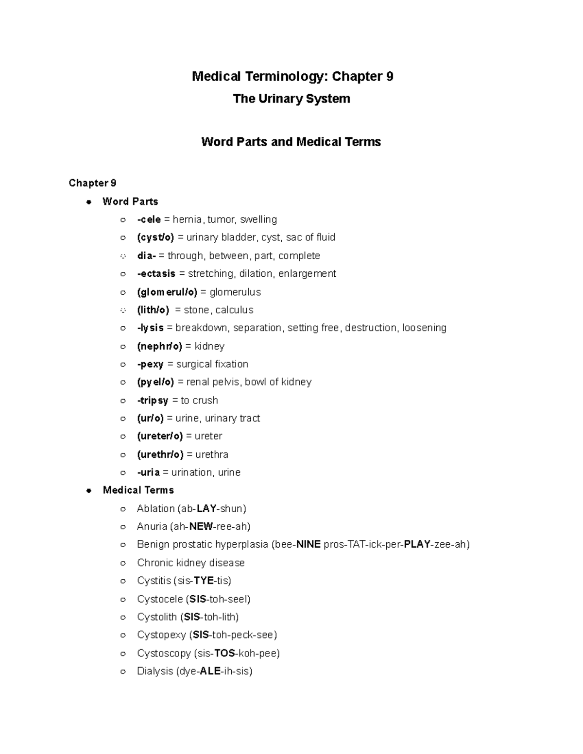 Medical Terminology 9.1 Image Labeling at Kenton Williams blog