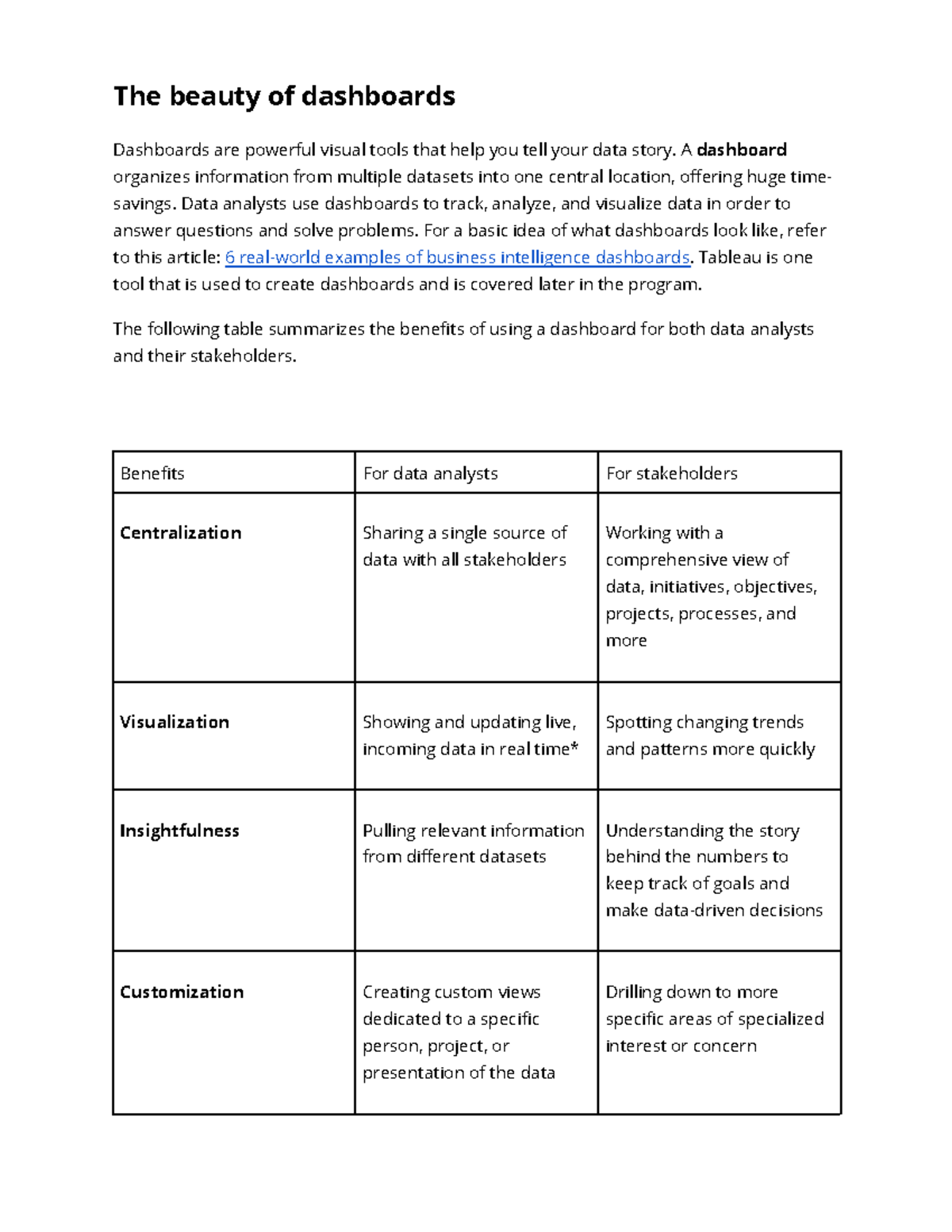 DAC2 Designing compelling dashboards - The beauty of dashboards ...