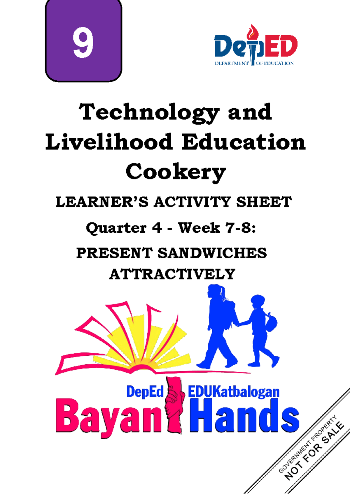TLE-9 Cookery Q4 LAS Week7-8 - Technology and Livelihood Education ...