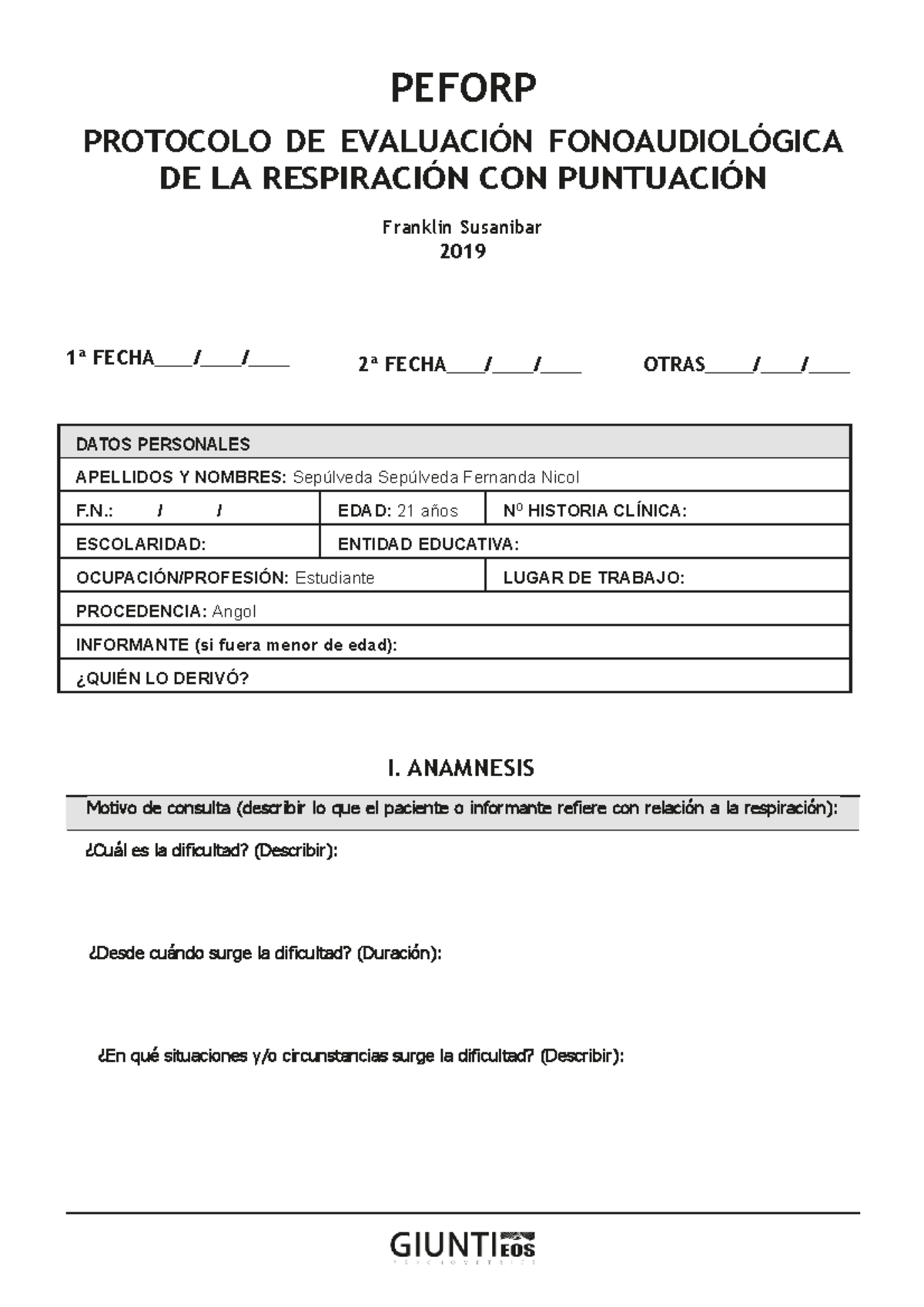 Peforp-2019-2 - peford - ¿En qué situaciones y/o circunstancias surge ...