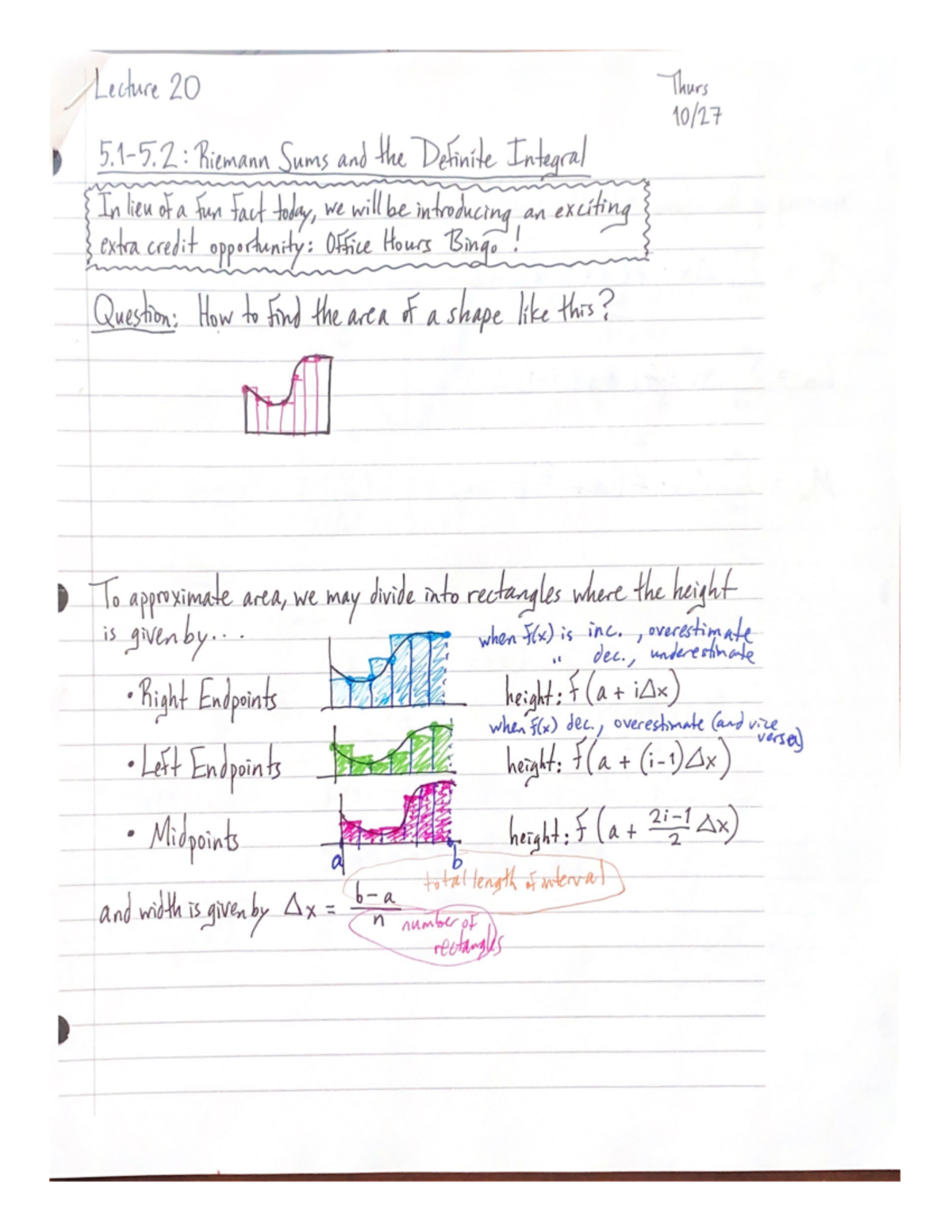 10-27 Lecture Notes - MATH 221 - Illinois - Studocu