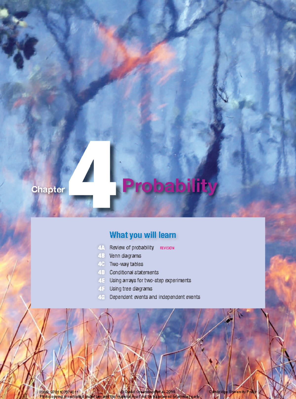 9781107674011 w04 - oof - 178 Chapter 4 Probability Chapter Probability ...
