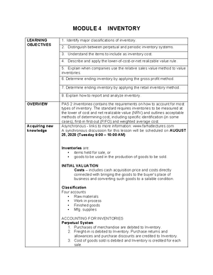 Module-1- Intangibles - MODULE 7 INTANGIBLES LEARNING OBJECTIVES ...
