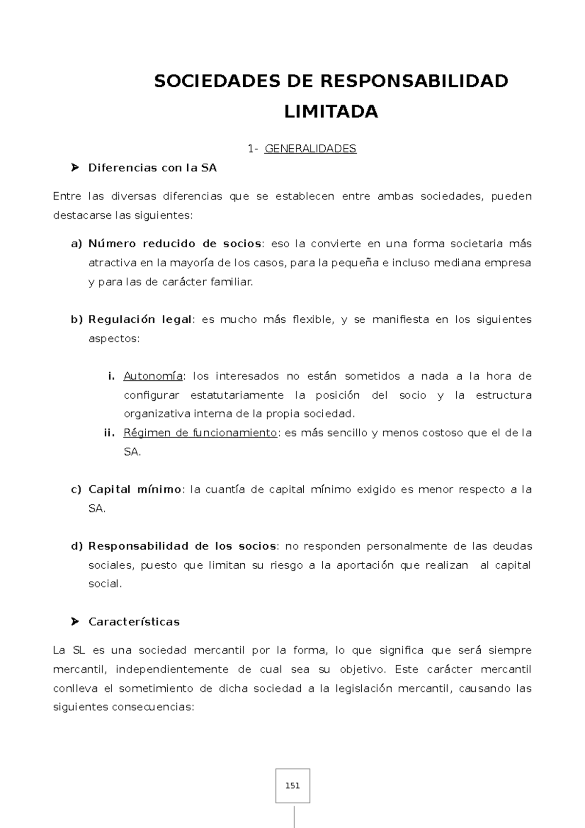 Sociedades de responsabilidad limitada - SOCIEDADES DE RESPONSABILIDAD LIMITADA GENERALIDADES ...