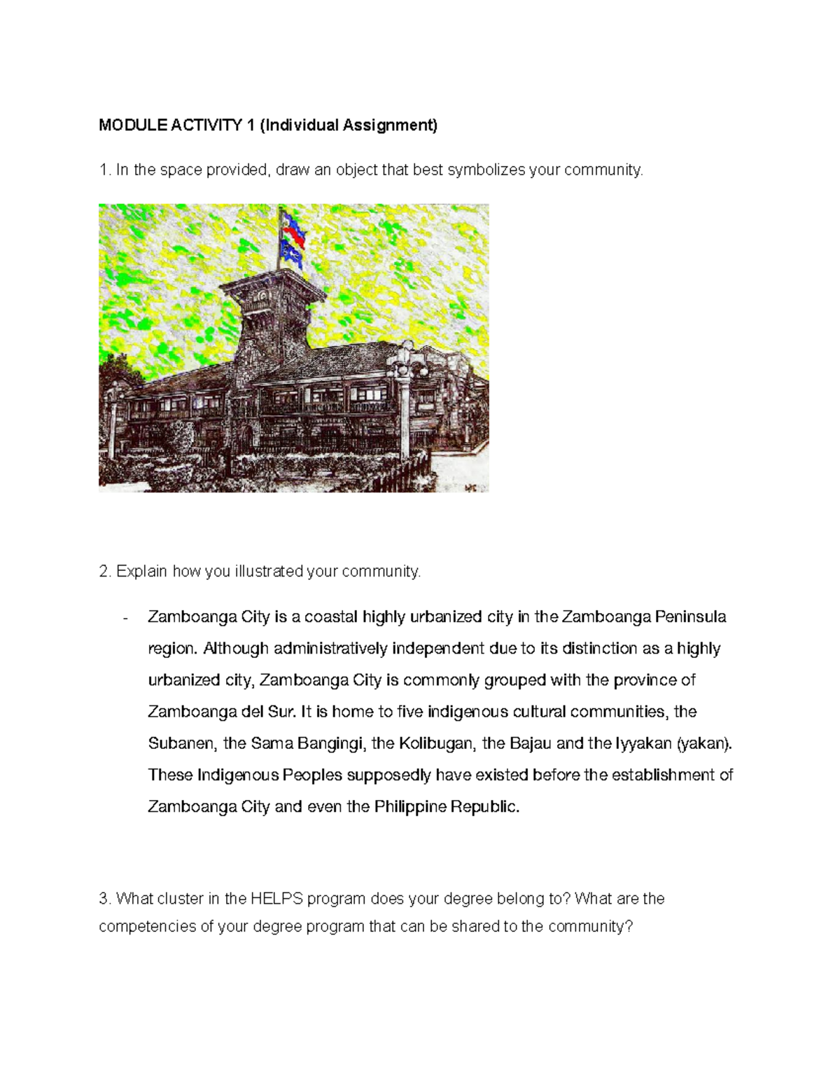 Veritas - notes - MODULE ACTIVITY 1 (Individual Assignment) In the ...