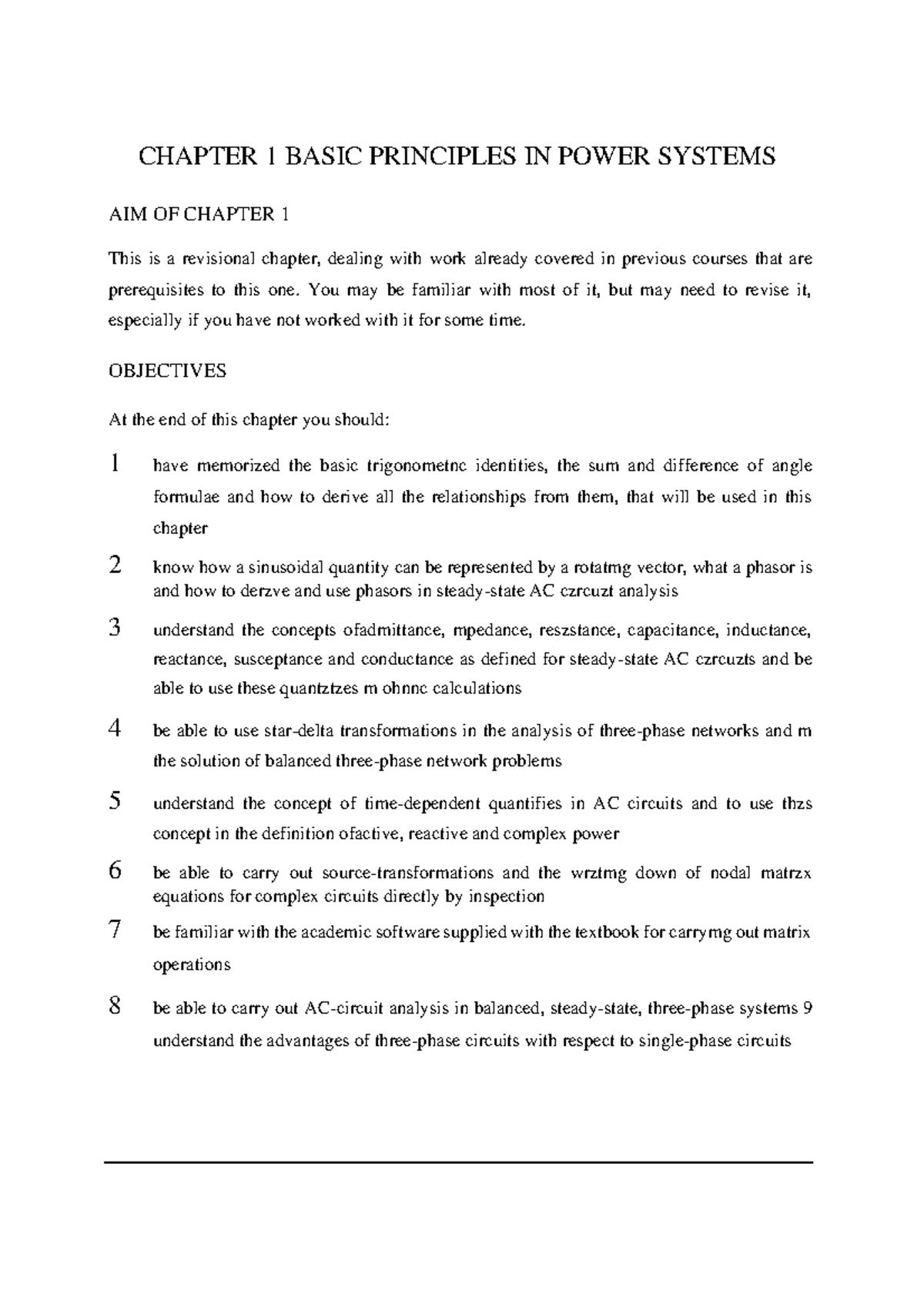 Chapter 1 Basic Principles IN Power Systems - CHAPTER 1 BASIC ...