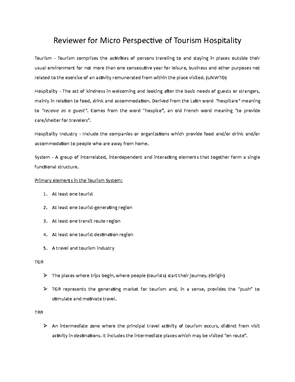 Micro Reviewer - Lecture notes 1-15 - Economics - Studocu