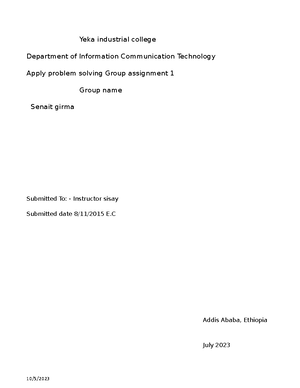 Mechanical Engineering - July 2022 Addis Ababa Ethiopia Exit Exam ...
