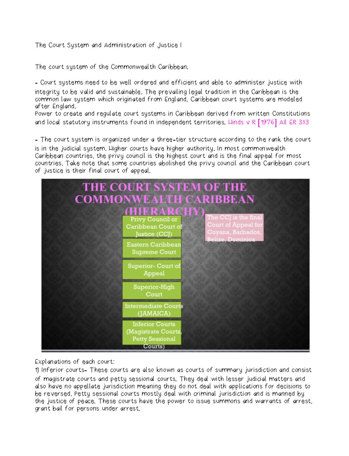 The Court System and Administration of Justice - Court systems need to ...