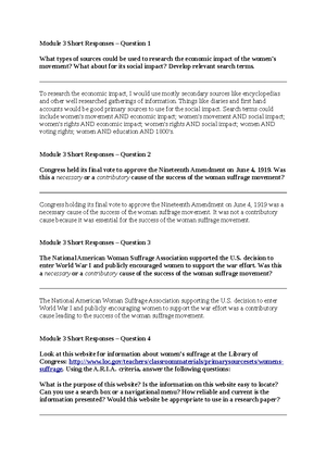 Mod 7 short responses - Module 7 Short Responses – Question 1 Name ...