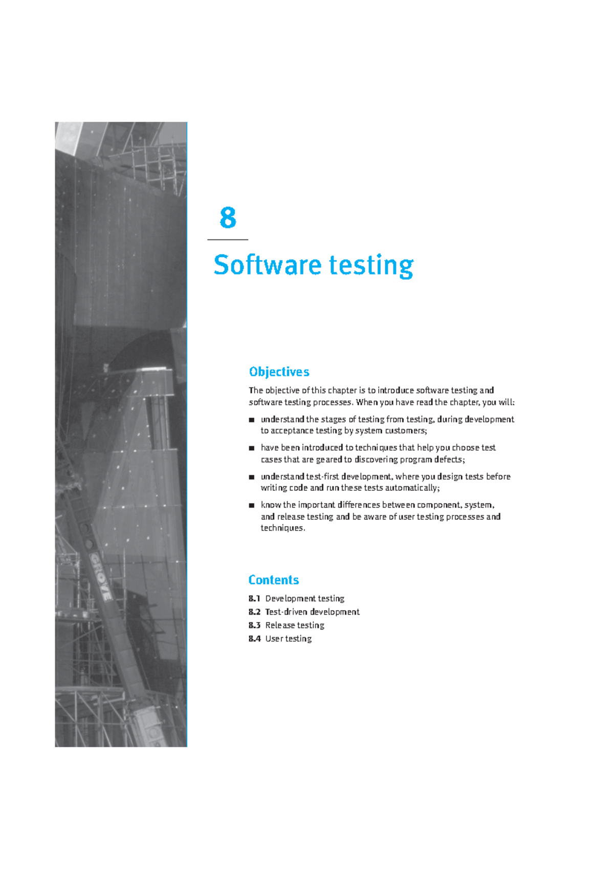 Software Testing Software Engineering By Somerville Software Testing 8 Objectives The