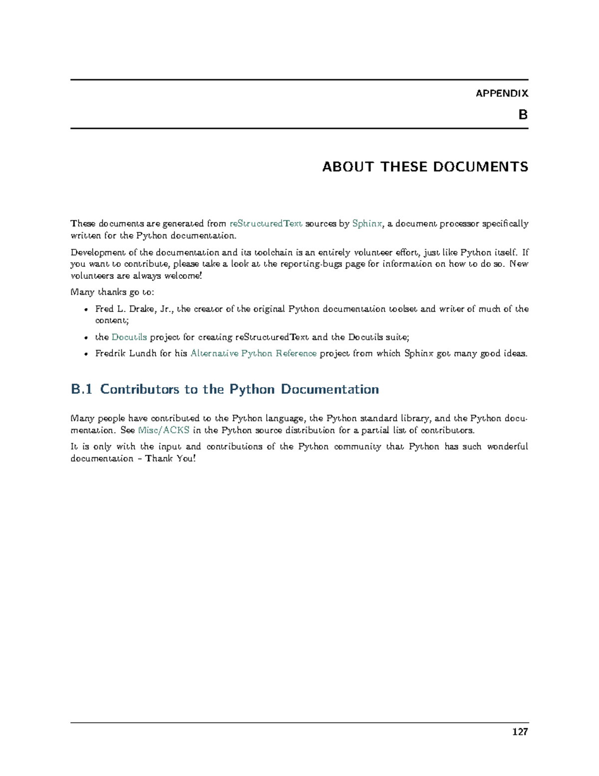 Python Notes-32 - NOTES - APPENDIX B ABOUT THESE DOCUMENTS These ...