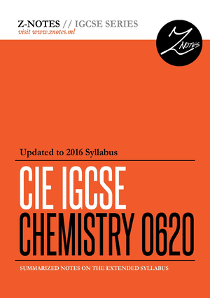 Chemistry notes - Edexcel Physics IGCSE Chapter 2: Electricity ...