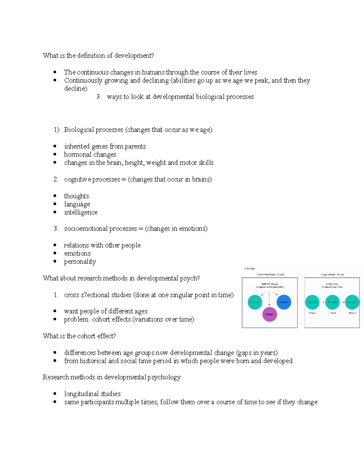 Development - general psyc - What is the definition of development? The ...