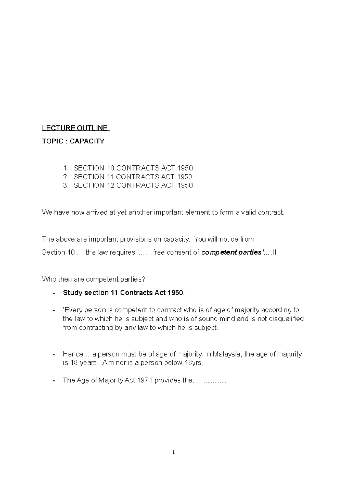 Capacity - for research and revision purposes for research and revision ...