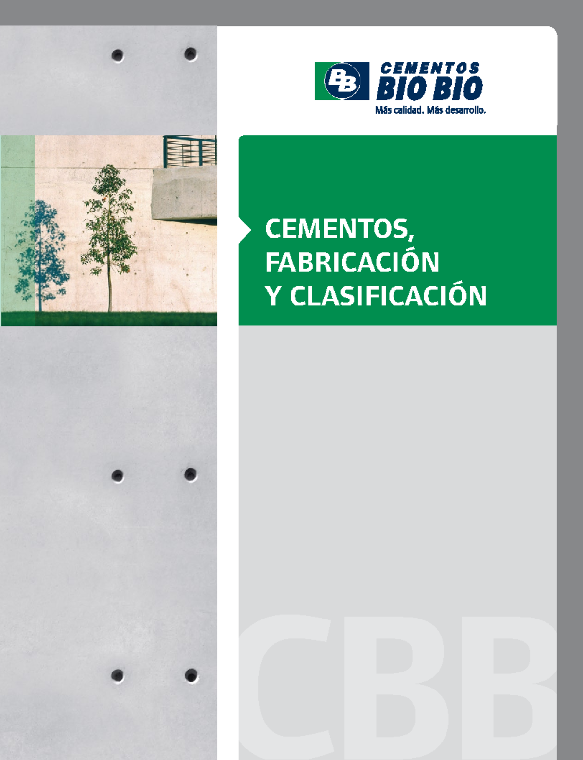 Catalogo BIO BIO pag 3 4 6 7 8 - CEMENTOS, FABRICACIÓN Y CLASIFICACIÓN ...