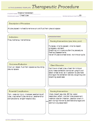 Anaphylaxis basic concept - ACTIVE LEARNING TEMPLATES Basic Concept ...