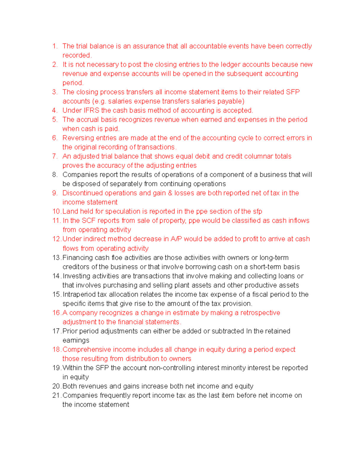 ACTG319- Prelims-2 - ... - The trial balance is an assurance that all ...