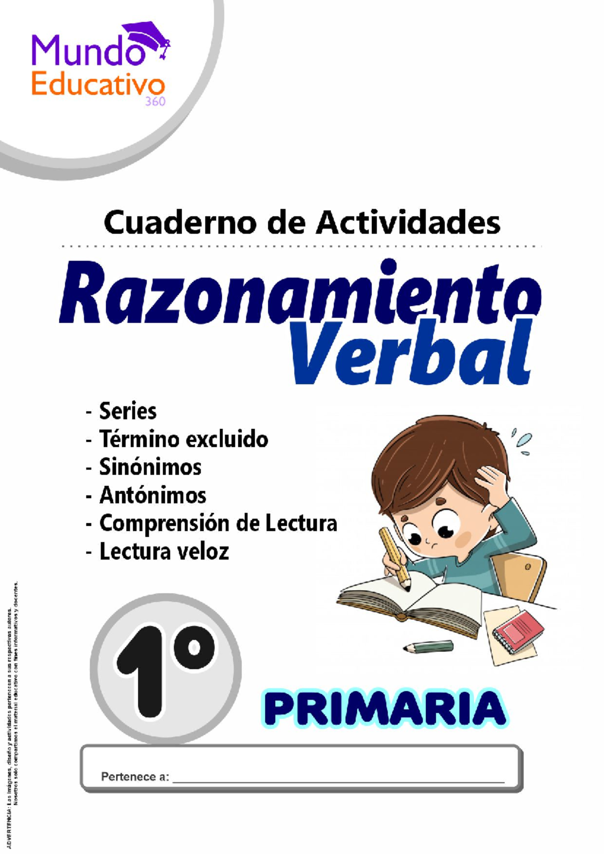 RAZ. Verbal 1° Prim - educacion incial - LETRA P ####### SERIES ...