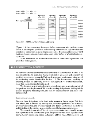 Organization AND Architecture-29 - 428 CHAPTER 11 / INSTRUCTION SETS: ADDRESSING MODES AND ...