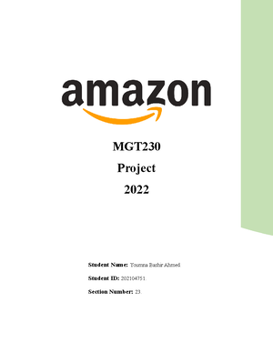 BIS202 - Lab - new excel test - COLLEGE OF INFORMATION ...