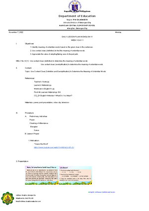 English-CG - DEPED english curriculum guide - Republic of the ...