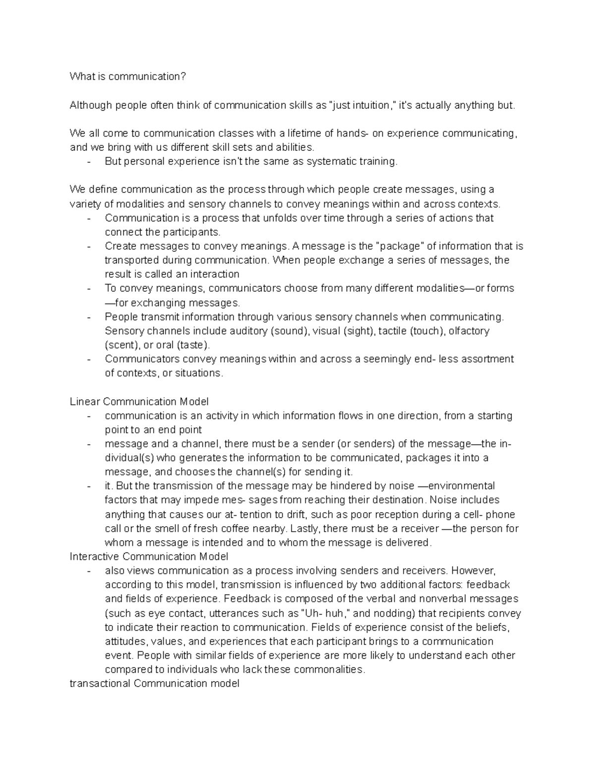 Chapter 1 - Steven McCornack & Kelly Morrison, 2019. Reflect & relate ...
