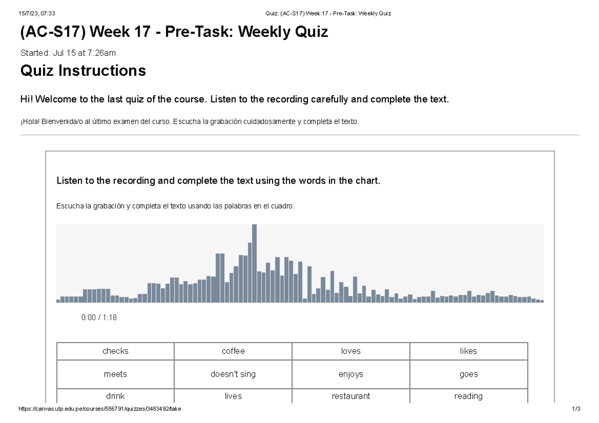 Quiz (AC-S17) Week 17 - Pre-Task Weekly Quiz - utp.edu/courses/556791 ...