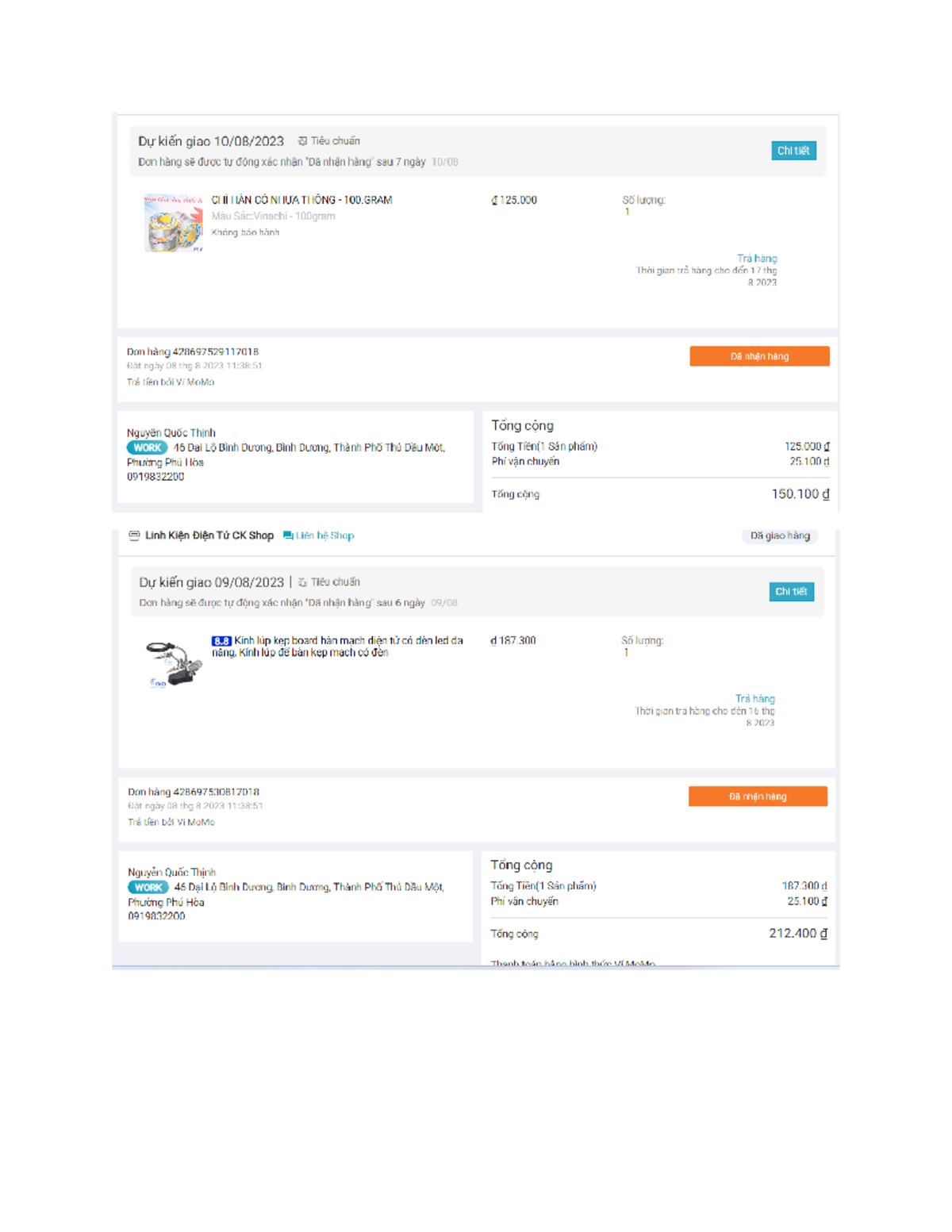 Lazada - Thanks - Mang máy tính - Studocu