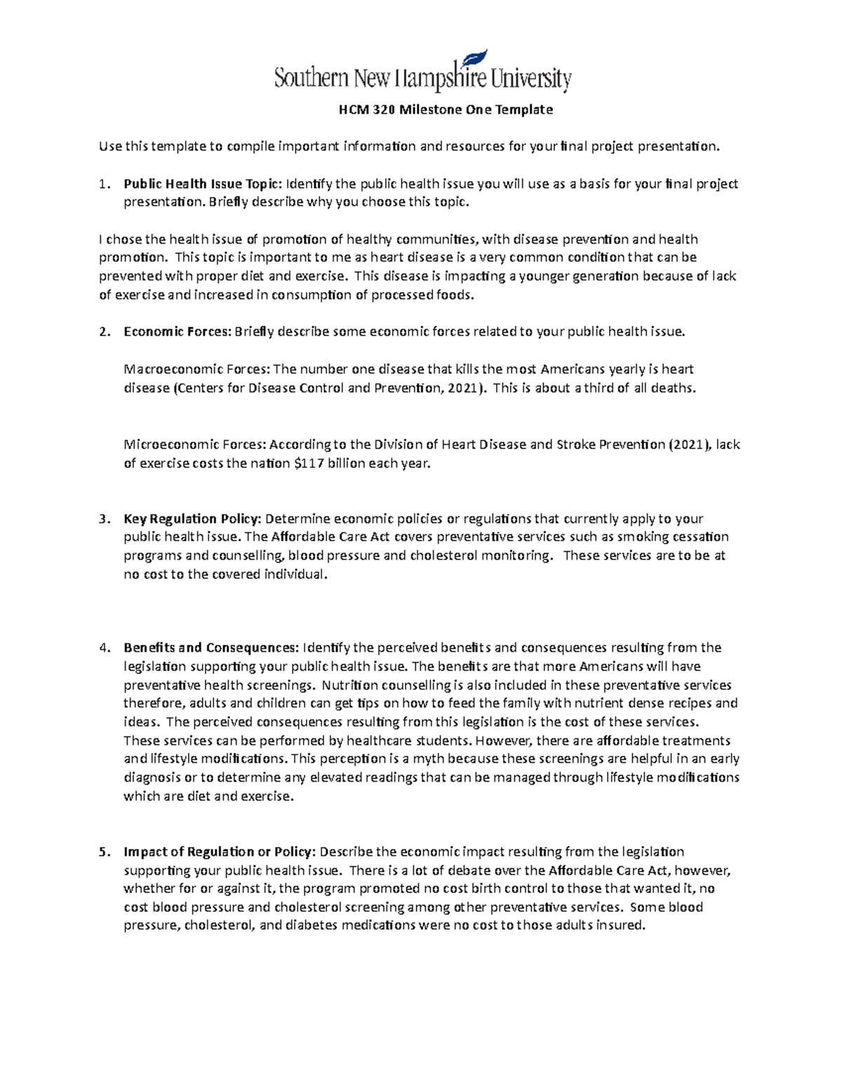 HCM 320 Milestone One - HCM 320 Milestone One Template Use this ...