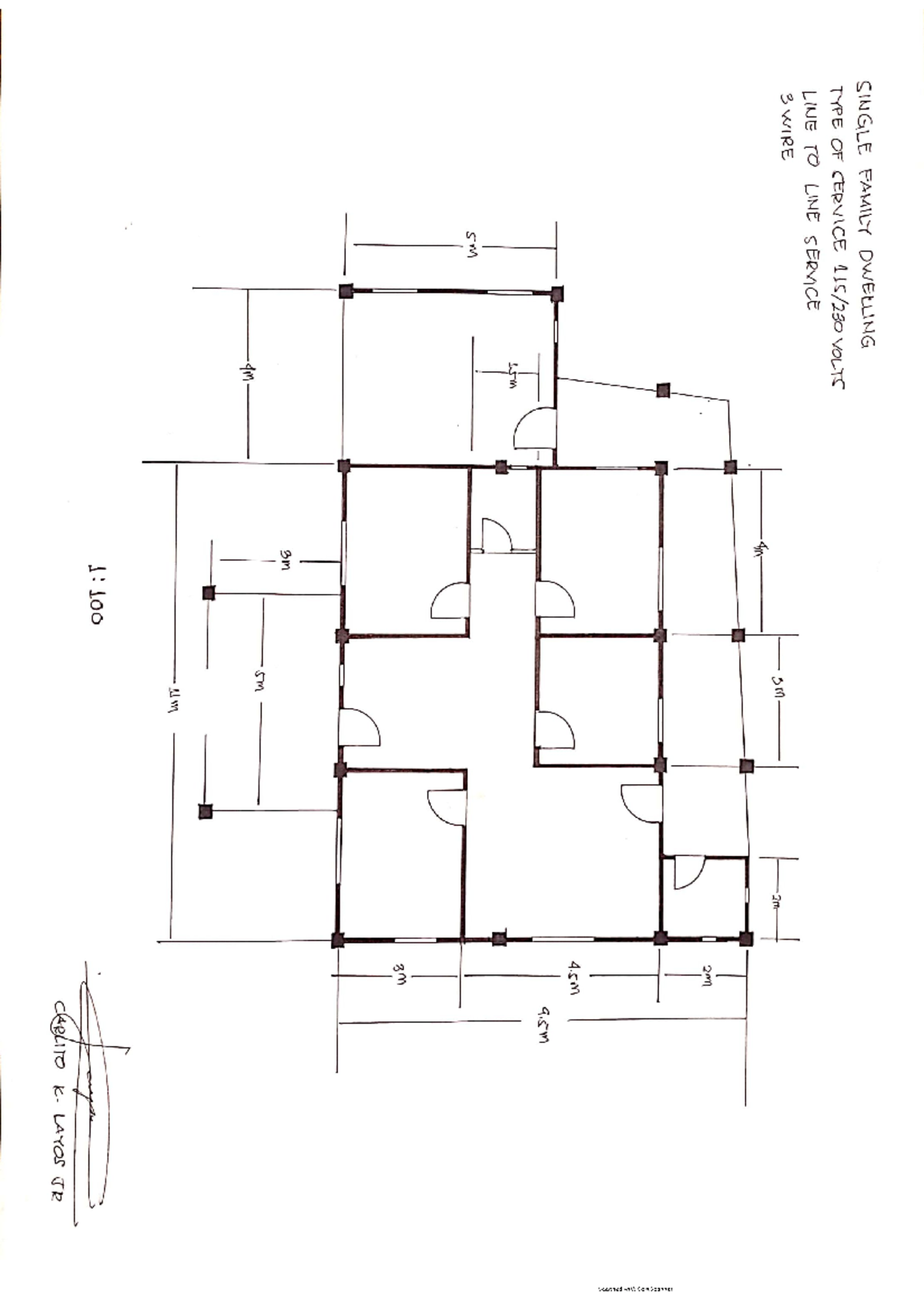 Floor Plan Design with Computation of Loads - Electrical Engineering ...