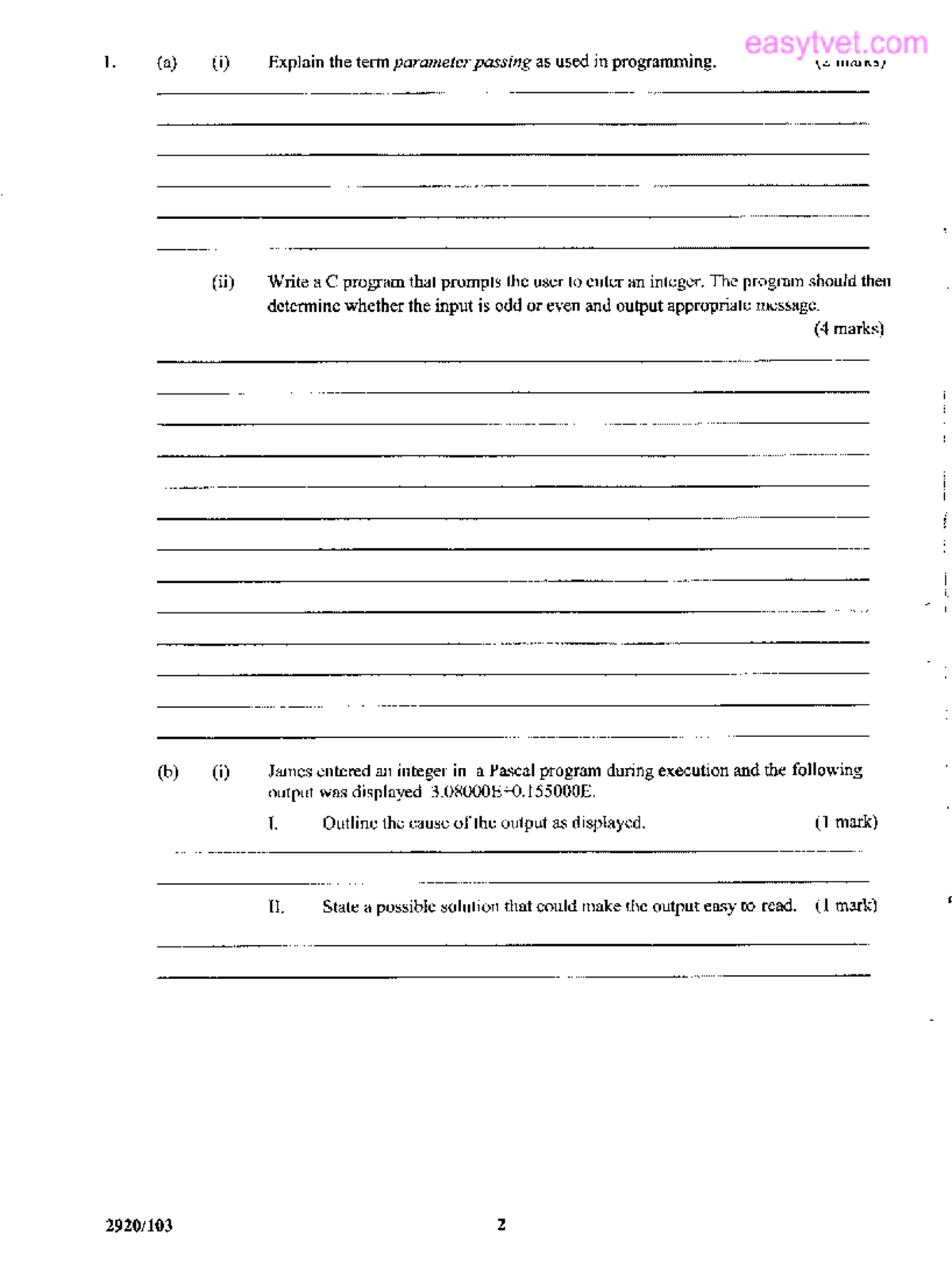 2013 nov - revision questions - Digital literacy - Studocu