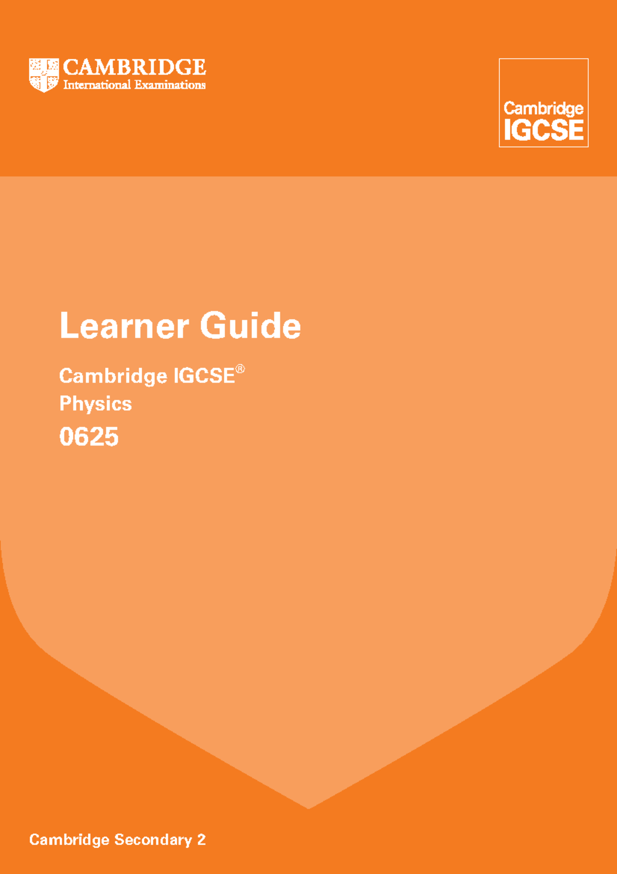 151727 learner guide for cambridge igcse physics 0625 - Learner Guide ...