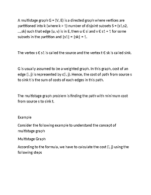 Cs 402 analysis design of algorithm jun 2022 - Analysis And Design Of Algorithm - Studocu