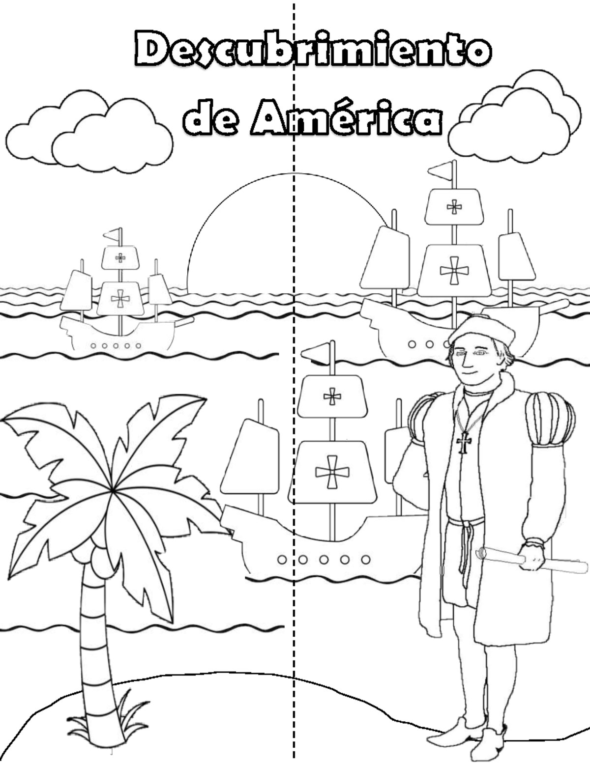 Lapbook Descubrimiento de América Profa Kempis - Completa la ...