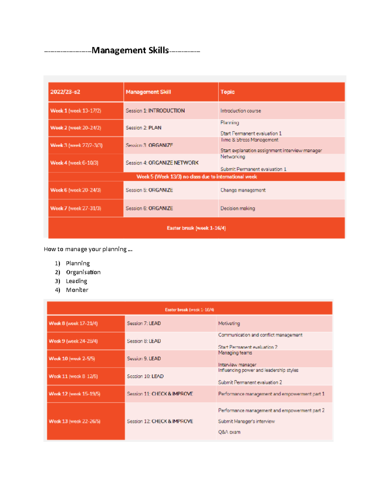 Management Skills - nice -Management Skills- How to manage your ...