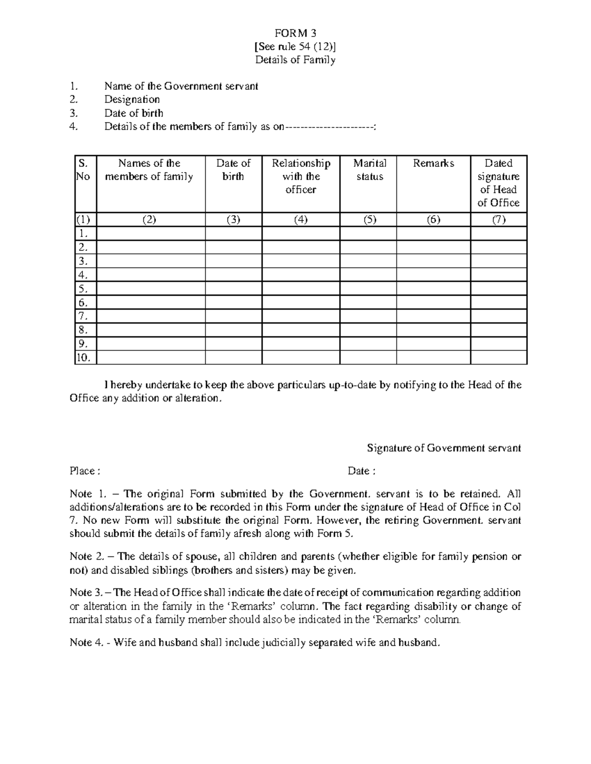 Form-3-20210122130535 - FORM 3 [See rule 54 (12)] Details of Family 1 ...