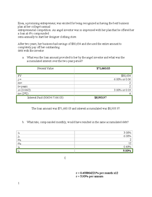 BMAT 230 Excel Project - BMAT 230 Excel Project Learning Outcomes ...