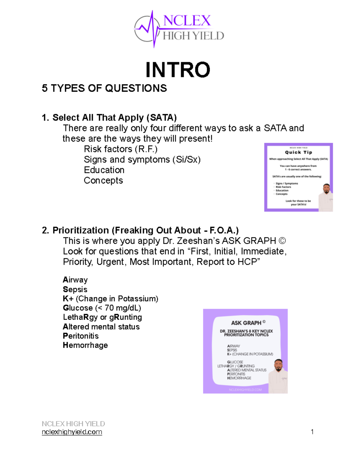 Chapter 1 Intro Notes Final 6 29 23 - INTRO 5 TYPES OF QUESTIONS 1 ...