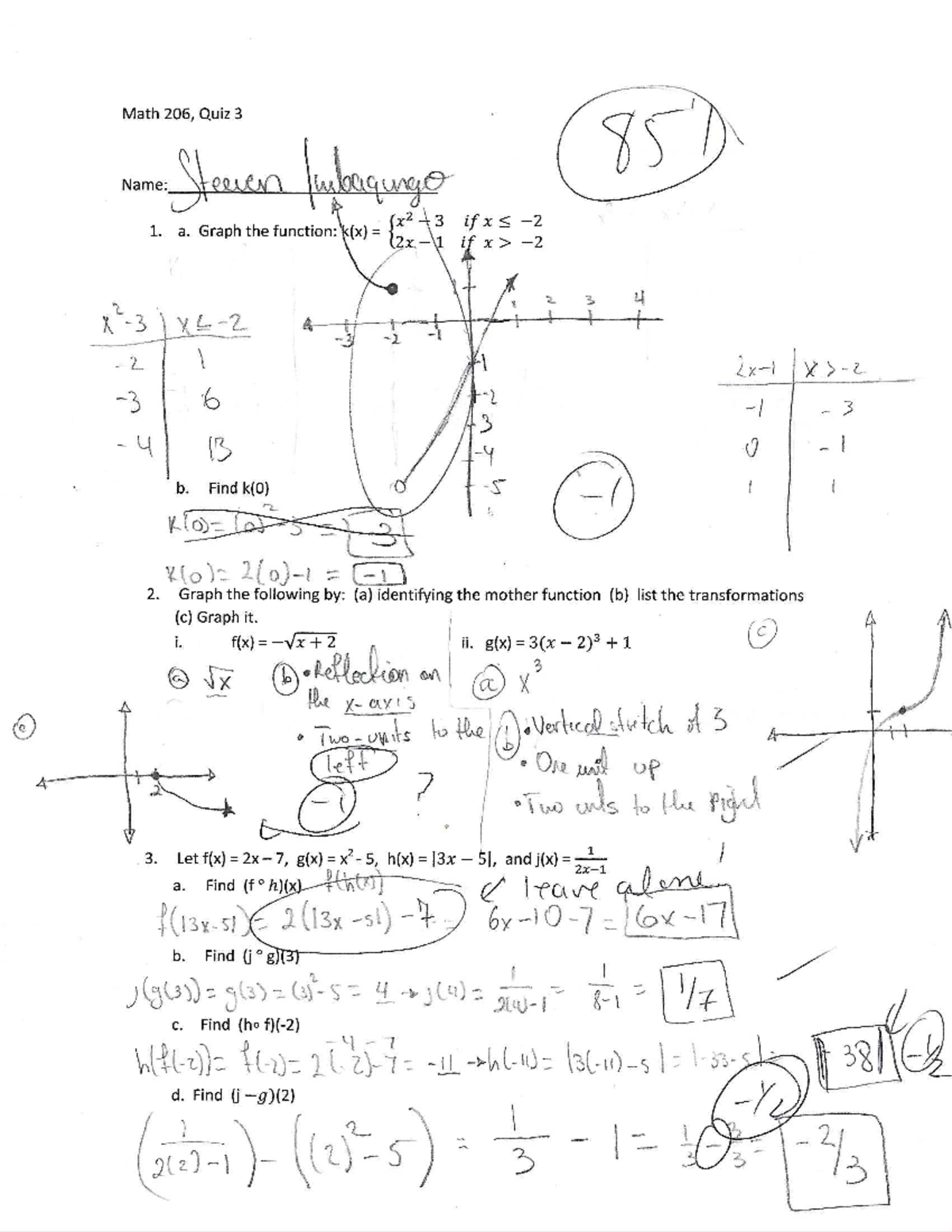 MAT206 quiz3 - quiz - MAT 206 - Studocu
