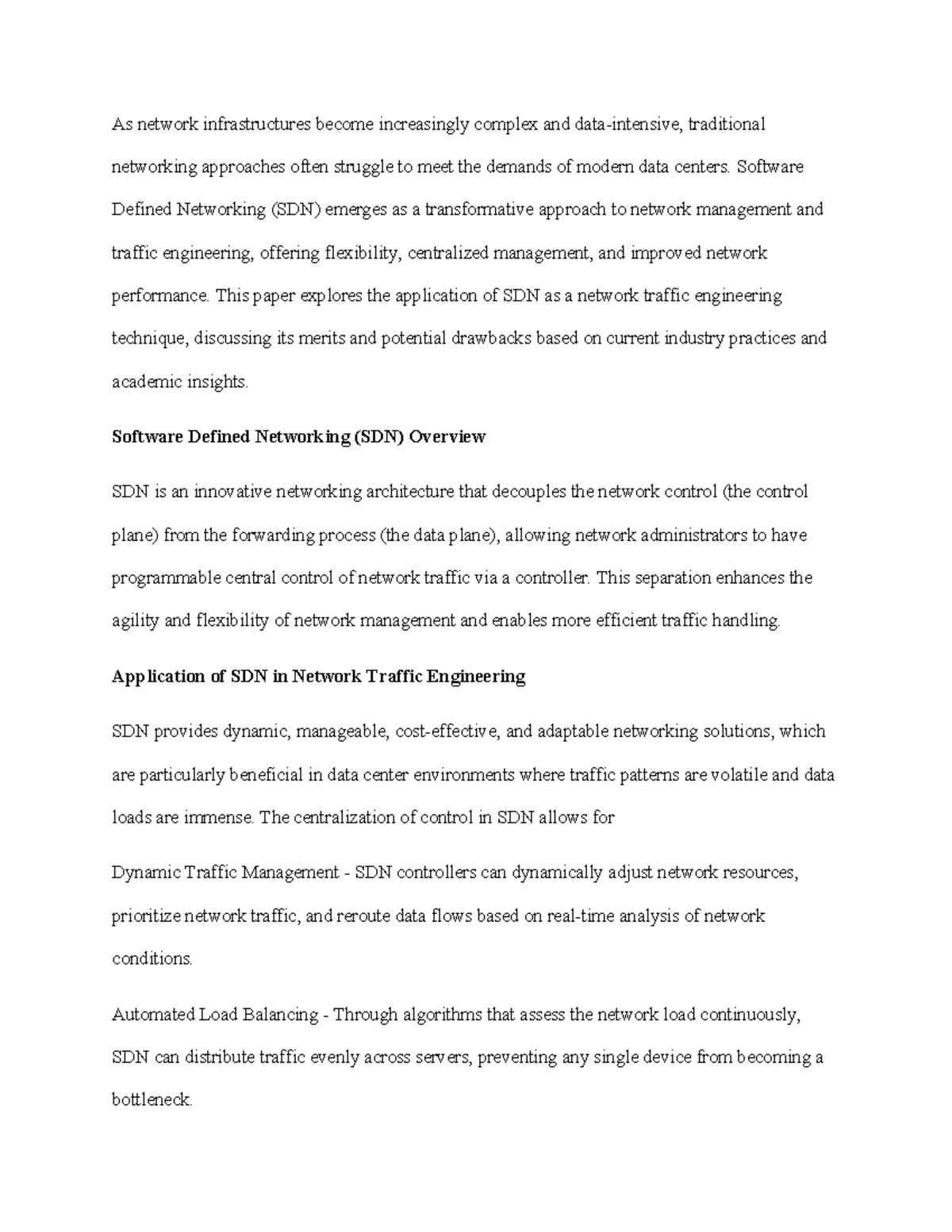 LJ 2 - Assignments - As network infrastructures become increasingly ...